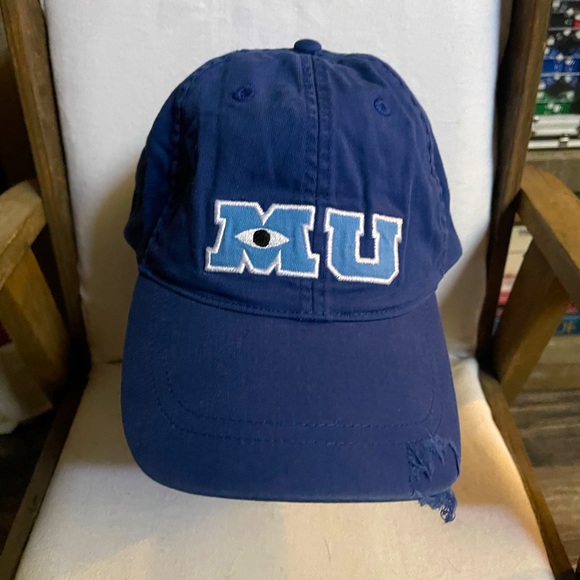 Disney | Accessories | Nwt Disney Monsters Inc University Baseball Cap ...